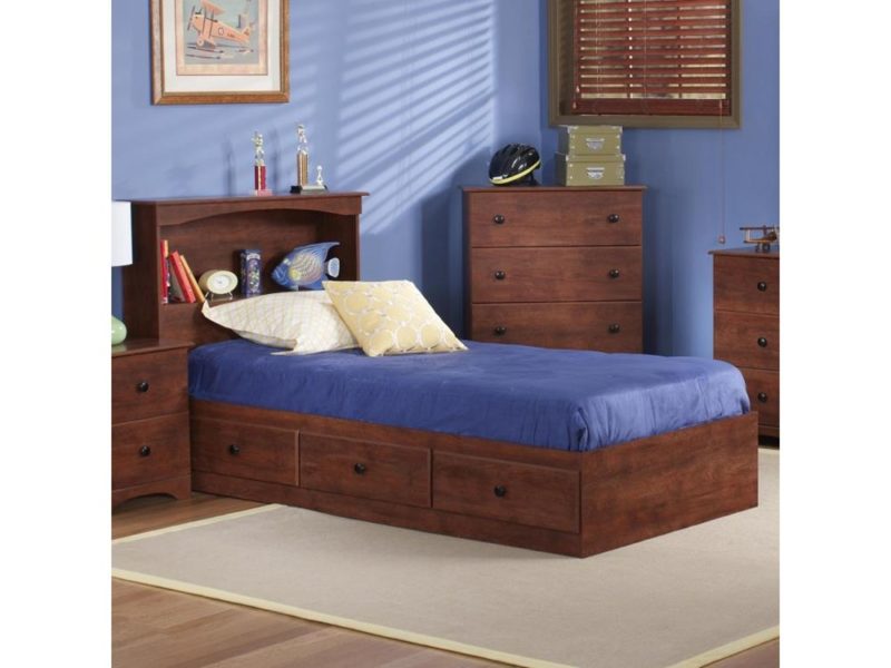 Purdue Twin Mates Bed - Curley's Furniture Store - Des Moines, Iowa
